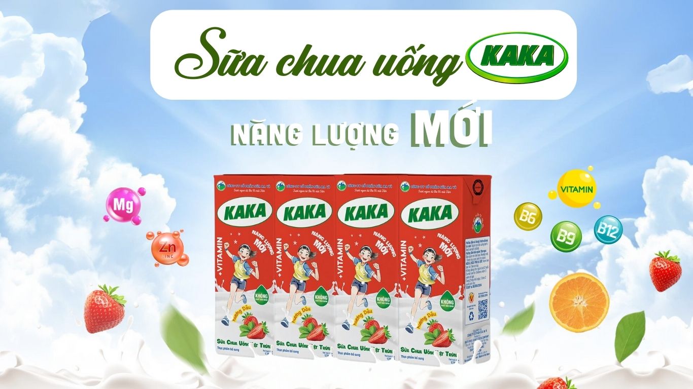 Sữa chua uống KAKA – Công ty Cổ phần Sữa Ba Vì